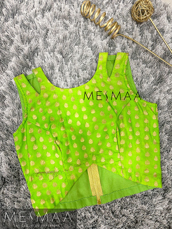 Parrot green crop top – Mesmaa
